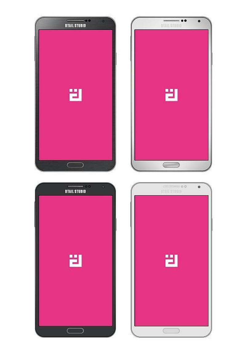 三星s4，s5，note3高清展示素材_PSD 【OVO图库】