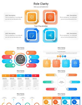 清晰角色信息图PPT模板Role Clarity_PPT元素 【OVO图库】